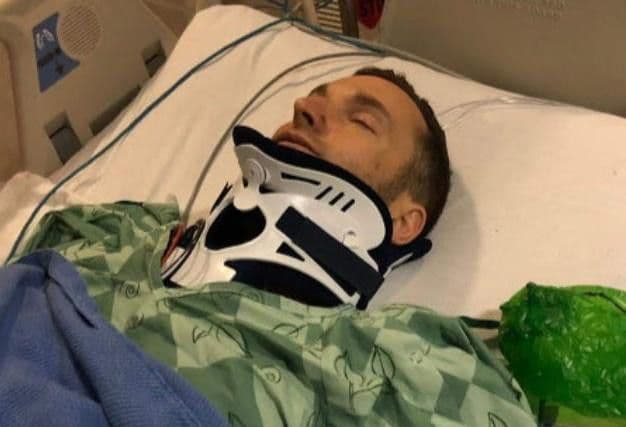 Dad Fighting For His Life After Freak Accident In The Usa Suffered Horrific Injuries Including A